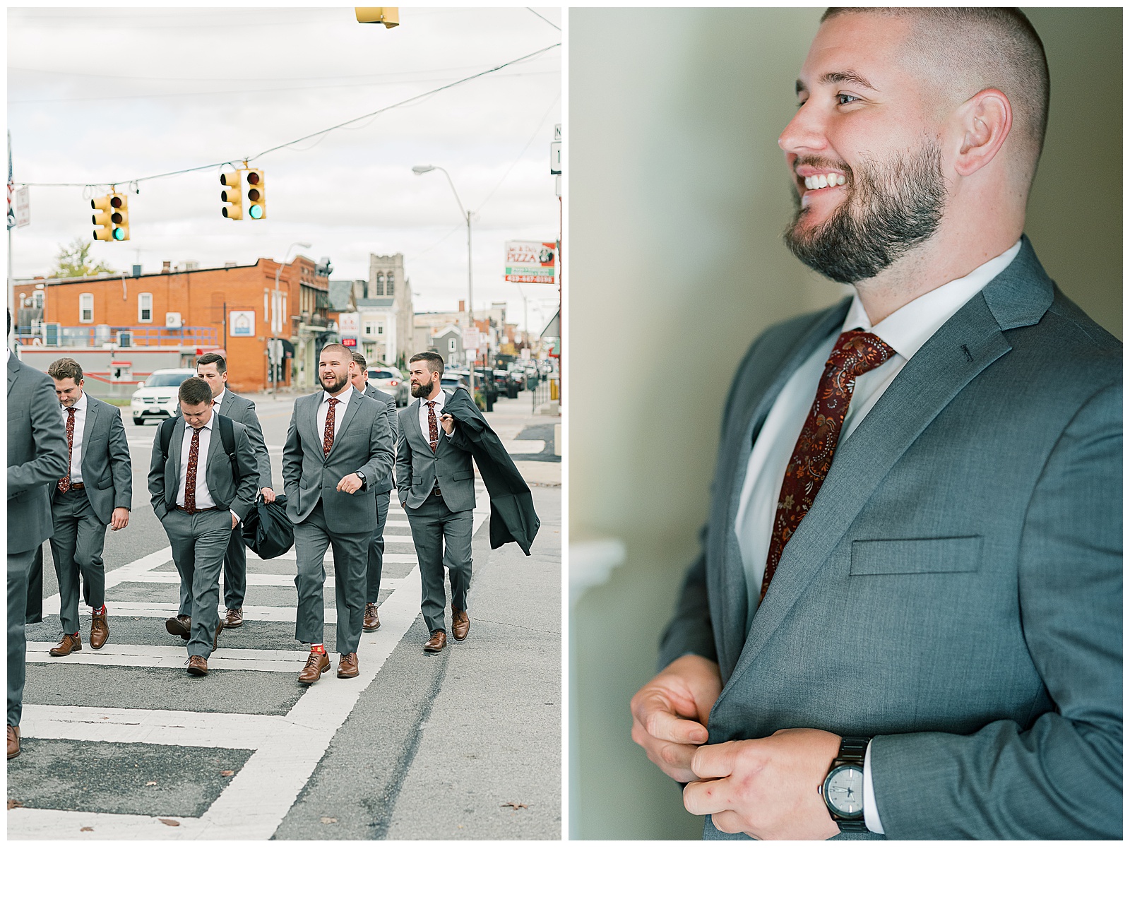 Rustic Fall Wedding at Meadowbrook Ballroom - Amy Simkus Photography