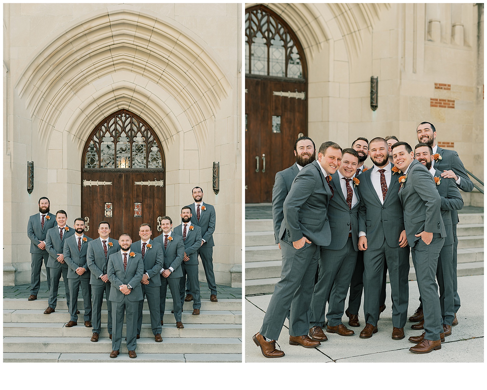 Rustic Fall Wedding at Meadowbrook Ballroom - Amy Simkus Photography