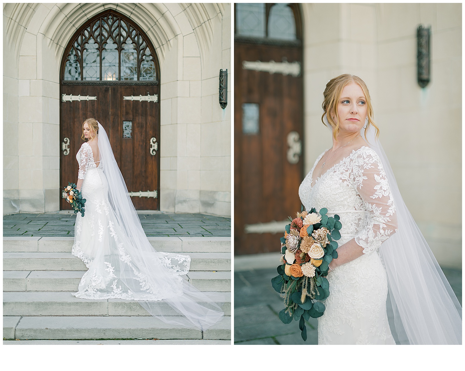 Rustic Fall Wedding at Meadowbrook Ballroom - Amy Simkus Photography